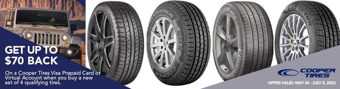 Cooper Tires Summer 2022 Tire Reward | Tires-easy.com
