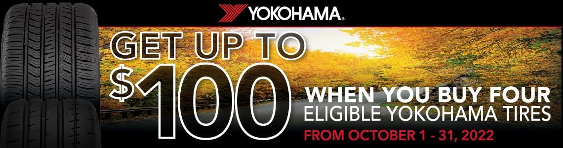 Yokohama Tires 2022 Fall Rebate | Tires-easy.com