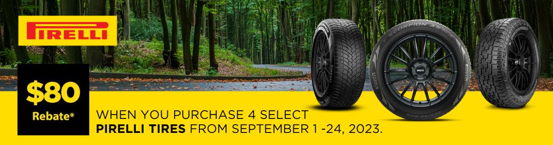 Pirelli Fall 2023 Rebate | Tires-easy.com