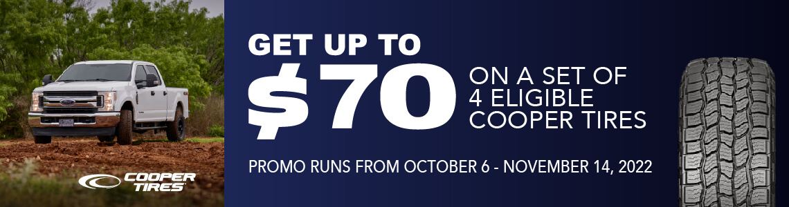 Cooper Tires Fall 2022 Tire Reward | Tires-easy.com