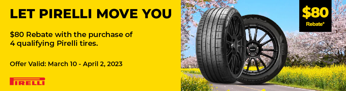 Pirelli Spring 2023 Rebate | Tires-easy.com